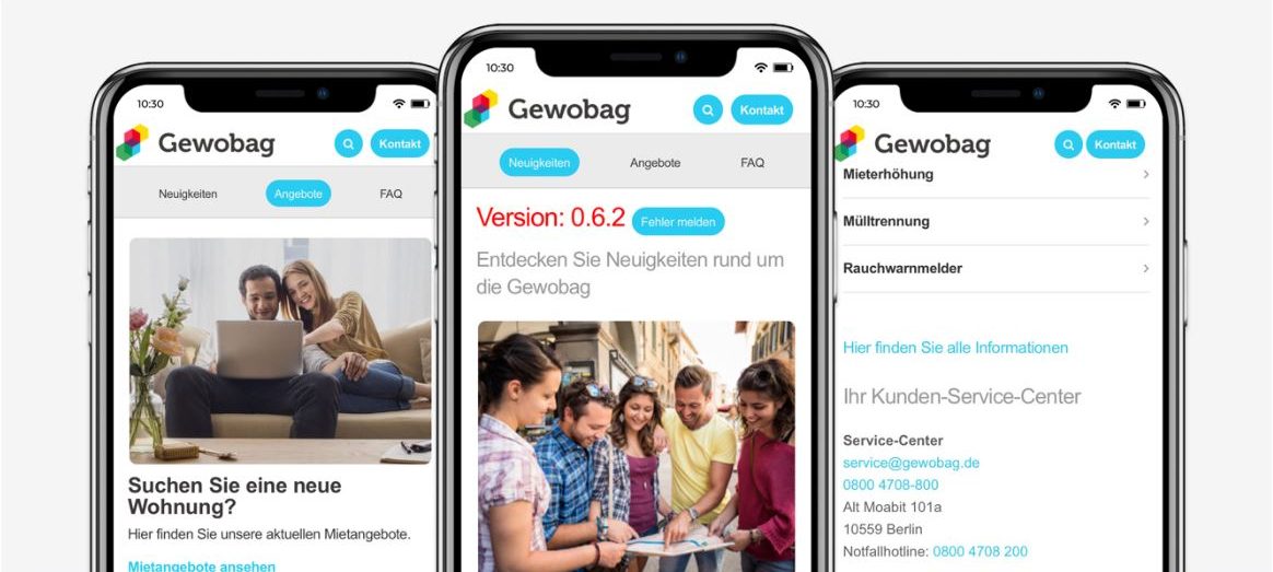 Gewobag Berlin startet neue Service-App für MieterInnen - Wohnungswirtschaft